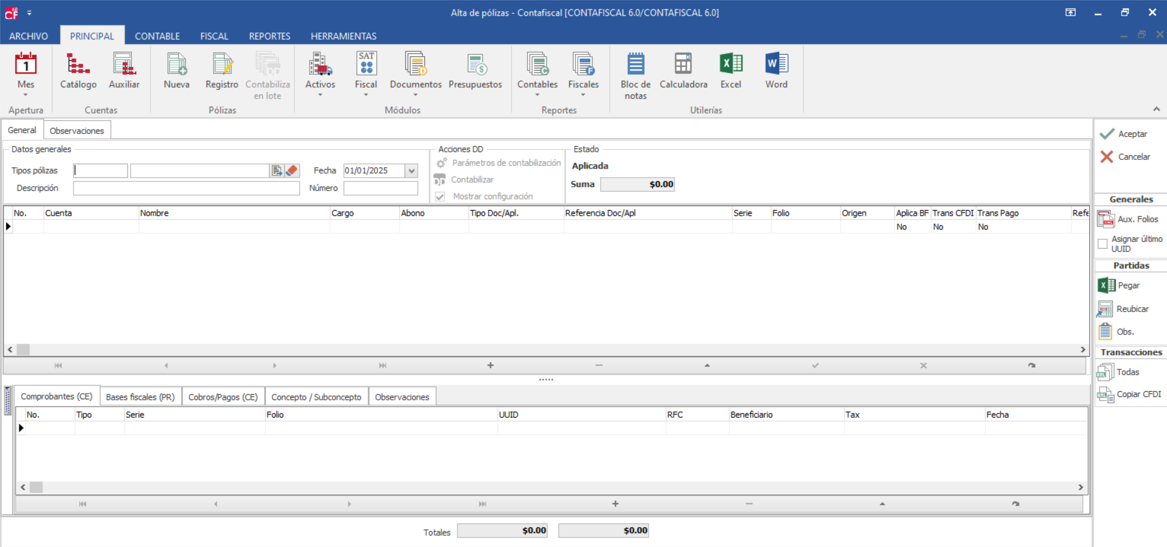 Contafiscal C2K 6.0 - Control 2000
